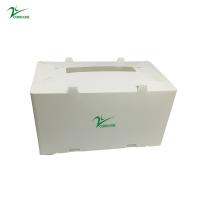 China PP Corrugated Plastic Box 500x270x270mm Waterproof Reusable Vegetable Fruit Box for sale