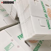 China Fruit Vegetable Packing PP Cartonplast Grapes Packing Boxes Plastic Broccoli Boxes Corrugated Ginger Sheet for sale