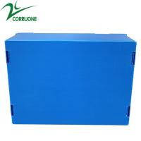 China Corruone Hot Sale Customized waterproof foldable PP polypropylene sheet Material Vegetable Fruit Packaging and delivery Boxes for sale