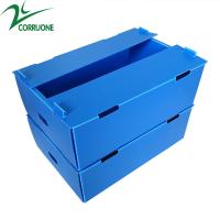 China Corruone Hot Sale Customized waterproof foldable PP polypropylene sheet Material Vegetable Fruit Packaging and delivery Boxes for sale