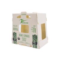 China Reusable PP Corrugated Sheet Box 500x270x270mm 3.5mm Thickness Black White for sale