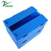 China Wholesale Reusable Stackable PP Corrugated Plastic Fruit and Vegetable Box 600x400mm for sale