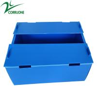 China Wholesale Reusable Stackable PP Hollow Corrugated Plastic Box for Fruit and Vegetable 500x270x270mm 13.6kg for sale