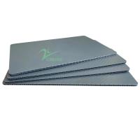 China Polypropylene Honeycomb Pp Sheet 11mm Thickness Black Coroplast Sheets 4x8 for sale