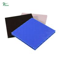China PP Honeycomb Board 8x4 Shockproof Corrugated Plastic Sheet 4mm Customizable for sale