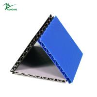 China PP Honeycomb Board 8x4 Shockproof Corrugated Plastic Sheet 4mm Customizable for sale