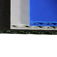 China PP Honeycomb Board 8x4 Shockproof Corrugated Plastic Sheet 4mm Customizable for sale