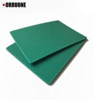 China Colored Polypropylene Coreflute Sheet 2400mm Yellow Correx Board for sale