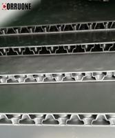 China Purple 11mm PP Honeycomb Panel Polypropylene Honeycomb Sheet for sale