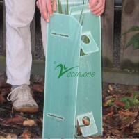 China Customizable Corrugated Plastic Tree Guard 230gsm 600gsm Lightweight UV Resistant Tree Protector for sale