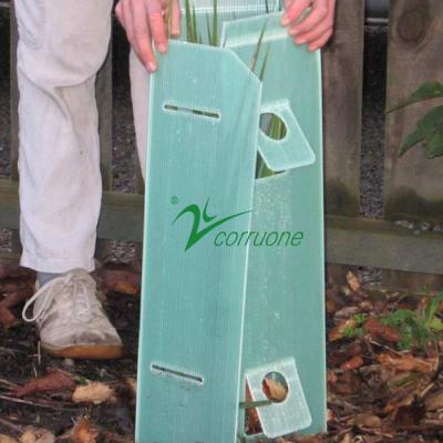 China Corruone PP Corrugated Plastic Sheet 4mm Tree Guard Custom Size Eco-Friendly for sale