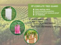 China Anti Uv Corrugated Plastic Tree Guard 2mm Thickness for sale