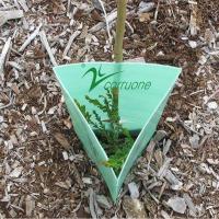 China Coroplast Plastic Tree Trunk Covers Corrugated Plastic Tree Guard Protection for sale