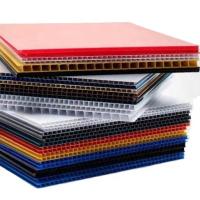 China Cutting Service Coroplast Board Handmade Optional Flame Retardant for sale