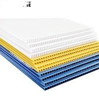 China Cutting Service Coroplast Board Handmade Optional Flame Retardant for sale