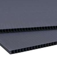 China Black 4mm Corrugated Plastic Cover 2000x1000 Correx Protection Sheets for sale