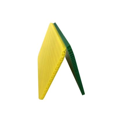 China 4mm Corflute Corrugated Plastic Cover Floor Protection Sheet For Construction for sale