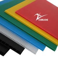 China 4mm Corflute Corrugated Plastic Cover Floor Protection Sheet For Construction for sale