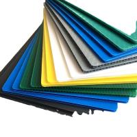 China 4mm Corflute Corrugated Plastic Cover Floor Protection Sheet For Construction for sale