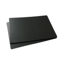 China Orange Corrugated Plastic Cover 12mm Bubble Sheet For Floor Protection for sale