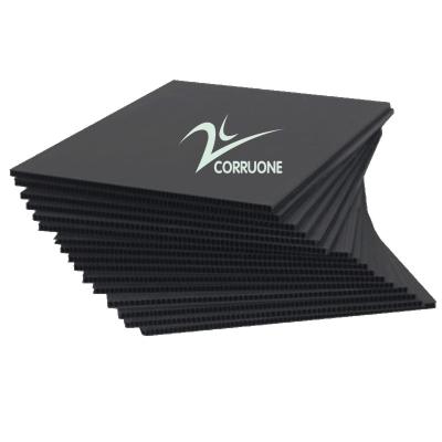 China UV Coating Coroplast Box 4x8 ft Custom Corrugated Plastic Board for Printing for sale