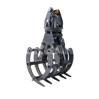 China Multi Purpose HK935FC Excavator Grabber Crawler Grabber Rubber Block Crawler For Logging Camp for sale