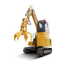 China Small  Grabber FR130F Grapples Excavator Grabber Oil Electric Hybrid Digger Grabber For Material Handling for sale