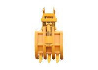 China 1400mm Special Excavator Attachments Large Capacity Oil Cylinder Mechanical Claw Attachment for sale