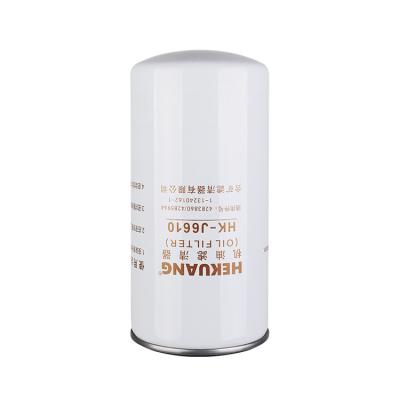China HEKUANG Oil Filter J6610 Automotive lubriing oil filters for Construction machinery for sale