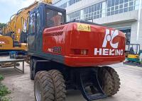 China HKL160 Second Hand Excavator Wheel Steel Grabbing Machine Used Excavator Machine for sale