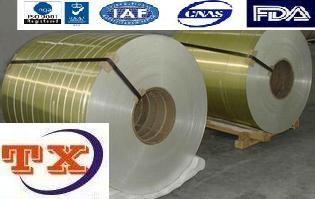 China Lacquered Aluminium Coil For Aluminum Flip Off Seals for sale