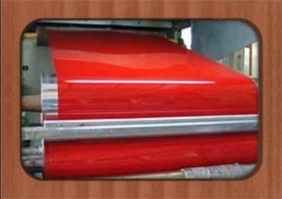 China Red Lacquer Aluminium Coil For PP Caps for sale