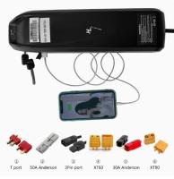 China Lightweight Portable Electric Vehicle Battery 36V 48V 52V 8-20Ah for E-Bikes for sale