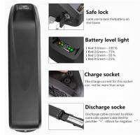 China Lightweight Portable Electric Vehicle Battery 36V 48V 52V 8-20Ah for E-Bikes for sale