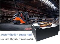 China Fast Charging Power Battery For Long Construction Site Logistics Electric Forklift for sale