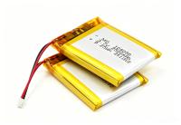 China 104050 2500mAh 3.7V Rechargeable Lithium Polymer Battery for Smart Wearables for sale