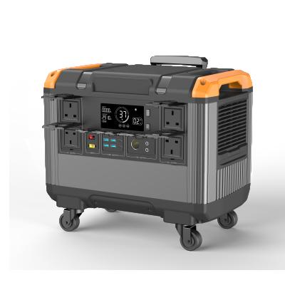 China 3000W 2688Wh LiFePO4 Portable Power Station Pure Sine Wave Solar Generator for sale