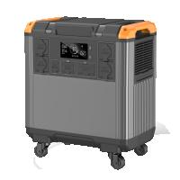 China Mobile Portable Outdoor Power Supply 3000W 5376Wh Large Capacity Energy Storage for sale