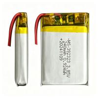 China 3.85V Polymer Lithium Ion Battery 392323 240mAh for Smart Bracelet Watch for sale