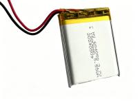 China 604050 1500mAh 3.7V Rechargeable Polymer Lithium Ion Battery for Smart Wearables for sale