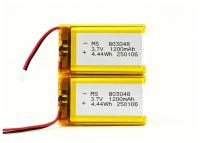 China 803048 3.7V Rechargeable Polymer Lithium Ion Battery 1200mAh For Learning Machine for sale
