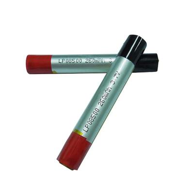 China 3.7V 260mAh 08500 Rechargeable LiPo Battery for Electric Toothbrush 10C for sale