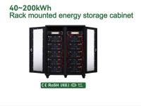 China 40-200kWh 800-4200Ah Rack Mounted Energy Storage Cabinet LFP Battery for sale