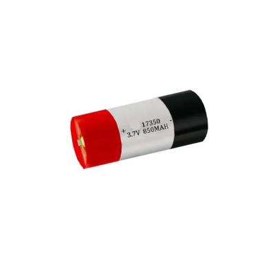 China 10C 17350 Lithium Polymer Battery Pack 3.7V 850mAh Li Ion Battery for RC Drone for sale