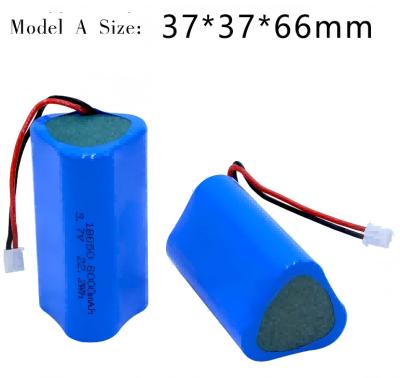 China Rechargeable 18650 Battery Pack 6000mAh 3.7V Lithium Ion Energy Storage for sale