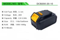 China 20V 6000mAh Portable Electric Drill Battery for Power Tools Lithium Ion for sale
