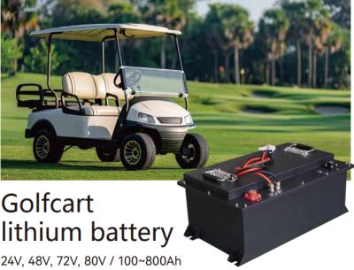 China 24V 48V 72V 80V Sightseeing Car Golf Cart Lithium Battery 100-800Ah for sale