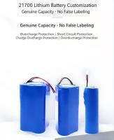 China 21700 3P Lithium Battery 15000mAh 3.7V for LED Lights Portable Devices for sale