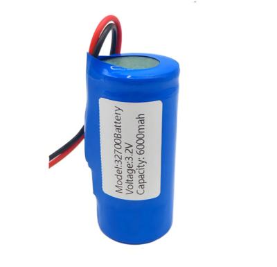 China 3.2V 6000mAh 32700 LiFePO4 Battery Cell 2000 Cycles for Energy Storage for sale