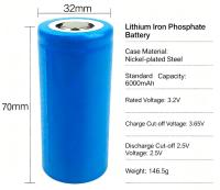China 3.2V 18Ah Pre Welded 32700 LiFePO4 Battery 3P 6000mAh Cell for Solar Energy Storage for sale